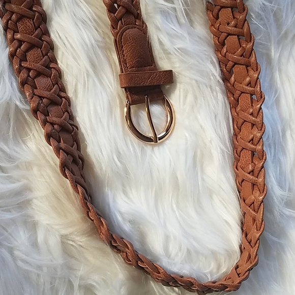 Accessories | Camel Braided Belt | Poshmark